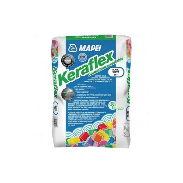 Клей для плитки Mapei Keraflex_белый купить по низкой цене в интернет ...