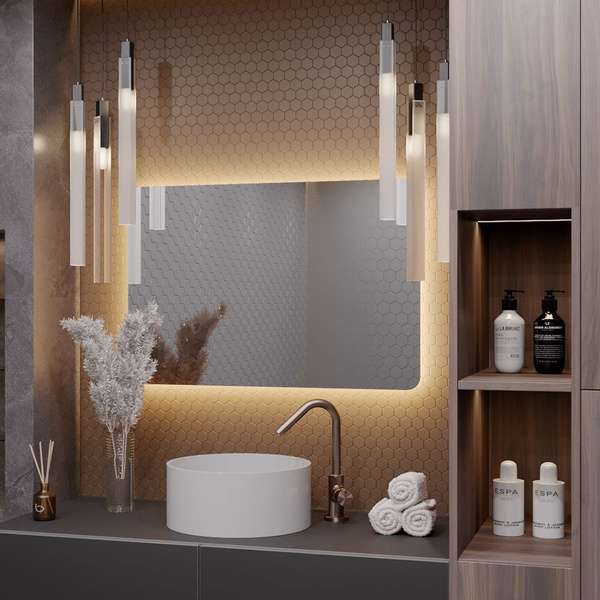 Зеркало для ванной Alias "Эос все вместе", 60 см х 80 см - купить по выгодным ценам в интернет ...