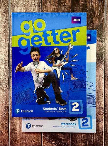 Go Getter 2. Level 2 (С ОНЛАЙН КОДОМ) полный комплект Students Book. Workbook+ Webcode купить на ...