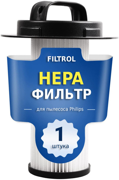 HEPA фильтр для пылесоса Philips тип 432200524860 серии FC9200 FC920 ...
