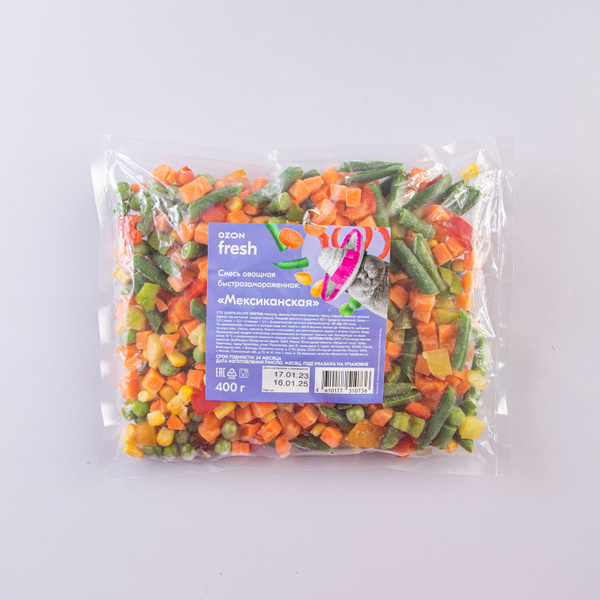 Смесь Мексиканская Ozon fresh, замороженная, 400 г купить на OZON по ...