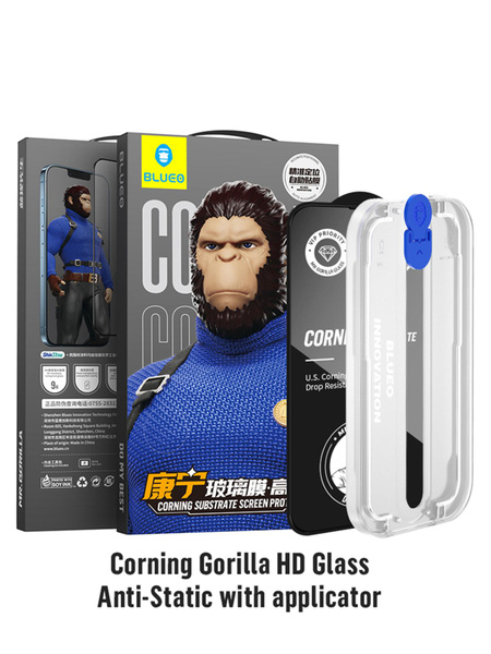 Защитное стекло BlueO Corning Gorilla USA Anti-Static на Apple iPhone ...