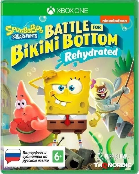 Игра SpongeBob SquarePants: Battle For Bikini Bottom - Rehydrated (Xbox ...