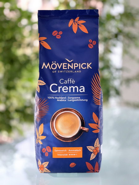 Кофе в зернах Movenpick Caffe Crema 1 кг. - купить с доставкой по ...