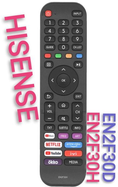 Пульт ДУ HUAYU HISENSE /хайсенсе EN2F30H (EN2F30D) - купить по выгодной ...
