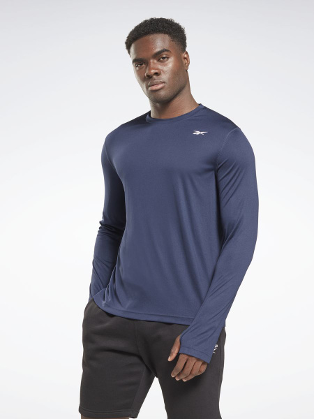 Лонгслив Reebok TRAIN LS TECH TEE купить на OZON по низкой цене в ...