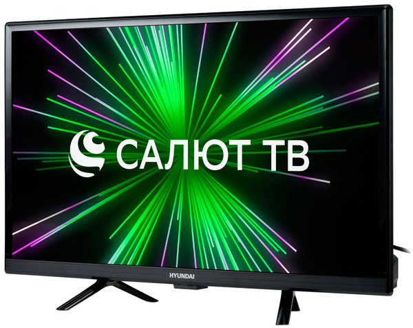 Купить телевизор Hyundai 24 H-LED24BS5001 Smart Салют ТВ черный_2523 ...