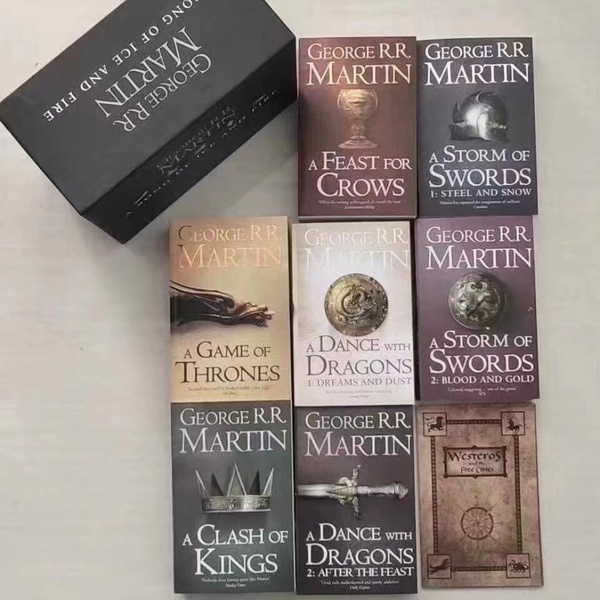 английская версия/Game of Thrones Box Set 7 books A Song of Ice and ...