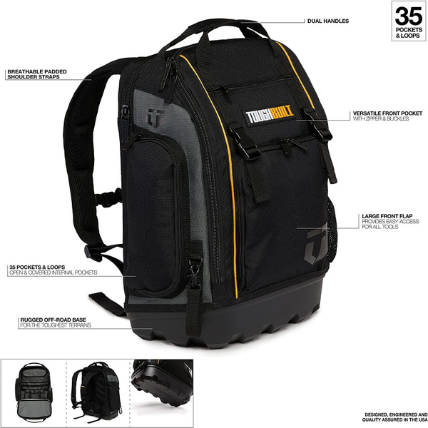 Профессиональные сумки рюкзаки для инструментов ToughBuilt TB-66C ...