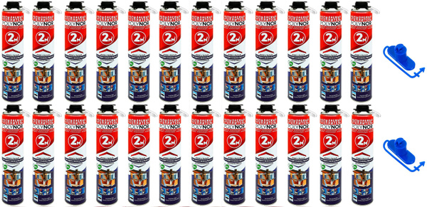 Напыляемый утеплитель Polynor (Полинор) - 24 шт + 2 угловых насадки - купить с доставкой по ...