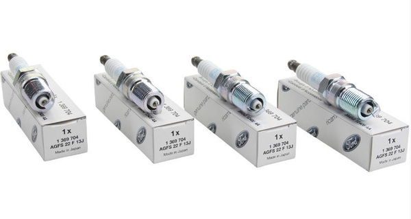 Свечи зажигания Ford 1369704 Комплект Форд Мондео 4 / Форд Фокус 2 1.8L ...