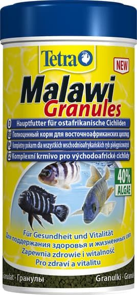 Корм Tetra Malawi, гранулы, для малавийских цихлид, 250 мл - купить с ...