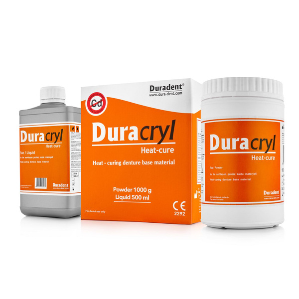 Зуботехническая пластмасса Duracryl Heat-cure Duradent, горячей ...