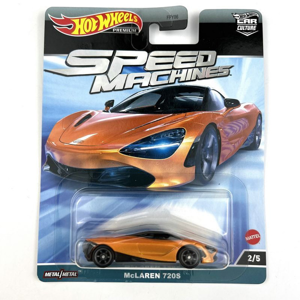 Машинка коллекционная Hot Wheels SPEED MACHINES McLAREN 720S FPY86-9C9A ...