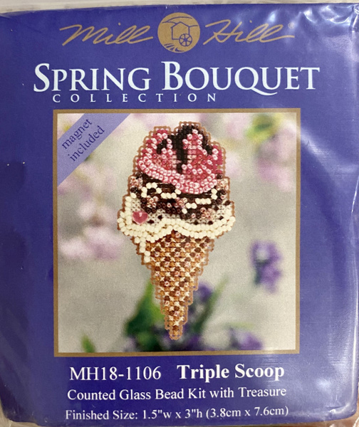 Набор для вышивания Mill Hill MH18-1106 Triple Scoop - купить с ...