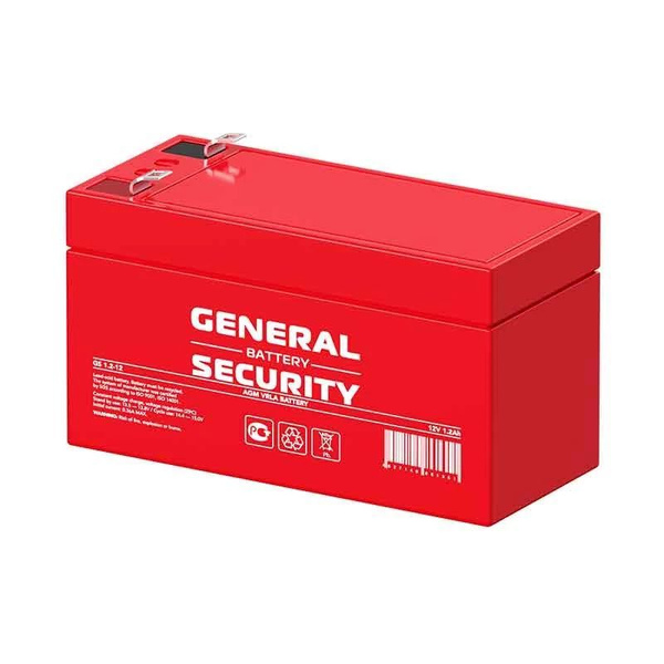 Батарея для ИБП General Security GS 1.2-12 купить по выгодной цене в интернет-магазине OZON ...