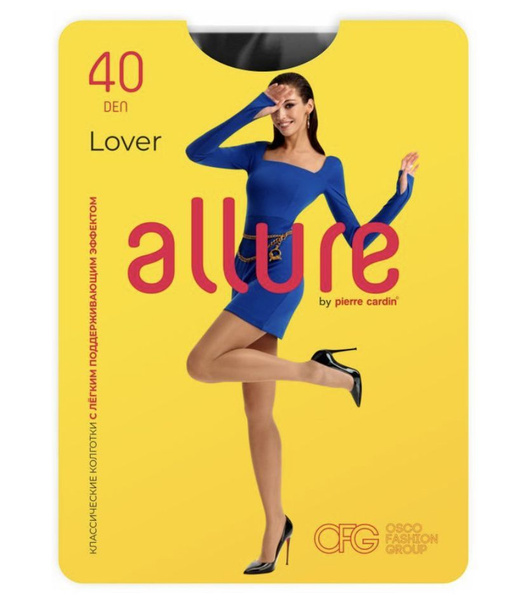 Колготки Allure, 40 ден, 1 шт - купить с доставкой по выгодным ценам в ...
