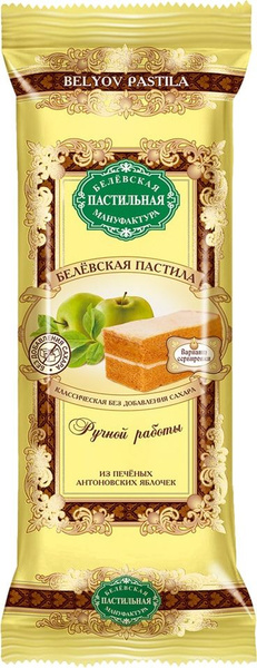 Пастила Белёвская пастила Без сахара классическая 50г х 3шт - купить с ...