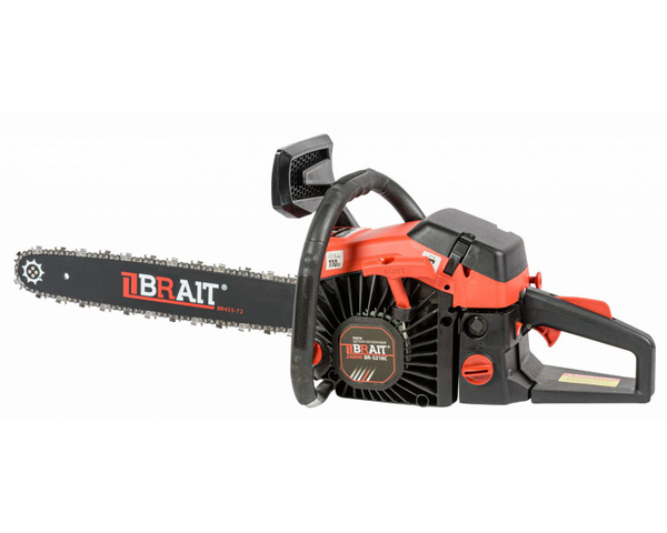 Пила цепная / Пила бензиновая / Бензопила Brait BR-5218C ( шина 45 см, 3.3 л.с, 52 куб.см ...