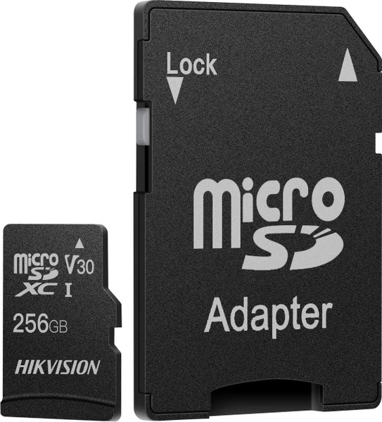 Флеш карта microSDXC 256Gb Class10 Hikvision HS-TF-C1(STD)/256G/Adapter ...
