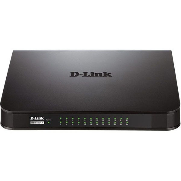 Коммутатор D-Link Switch DES-1024A/E1B 24 ports Ethernet 10/100 Mbps ...