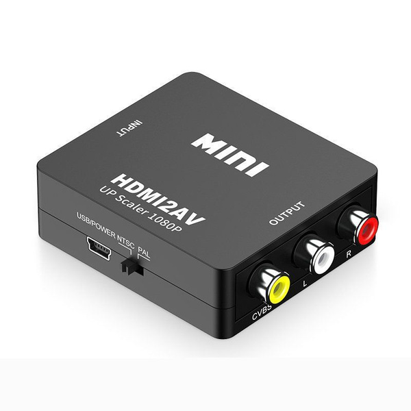 Видео конвертер переходник из HDMI в AV (HDMI to AV) / для ноутбука ...
