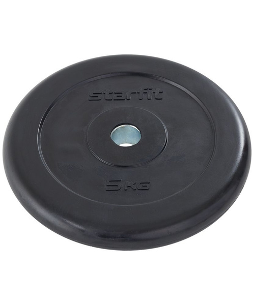 Диск обрезиненный BB-202 d26 мм, черный, 5 кг - купить в интернет ...