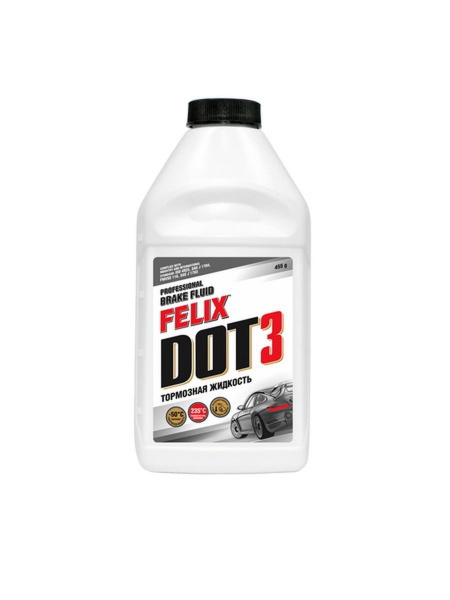 Жидкость тормозная FELIX DOT4 455 г DOT 4 - купить по доступной цене в ...