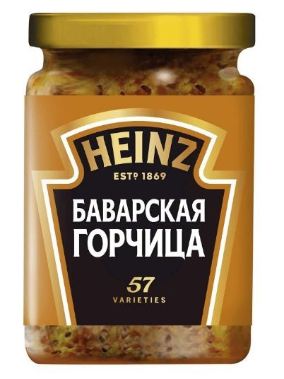 Горчица Heinz Баварская 170 г - купить с доставкой по выгодным ценам в ...