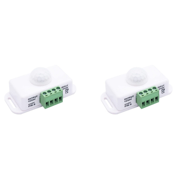 2x DC 12V 24V PIR датчик движения функция контроллера светодиодный ...