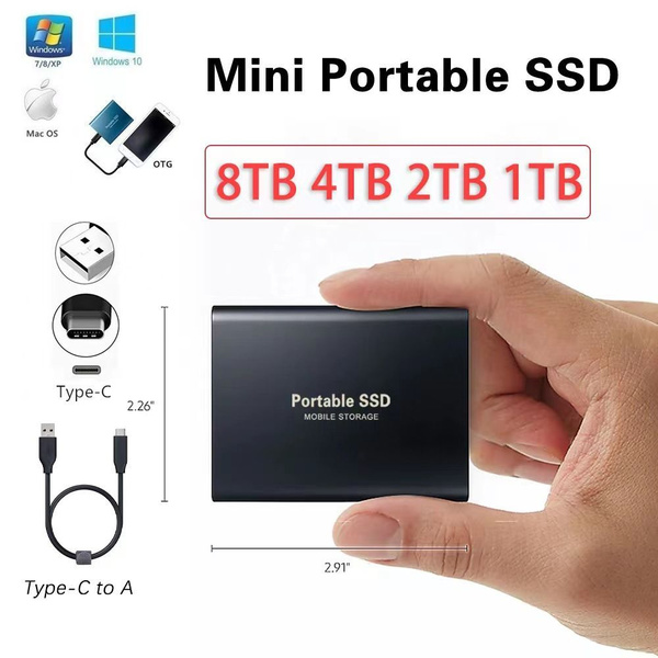 Внешний SSD-диск NGH T5-BK-8TB, 8 ТБ - купить по выгодной цене в ...