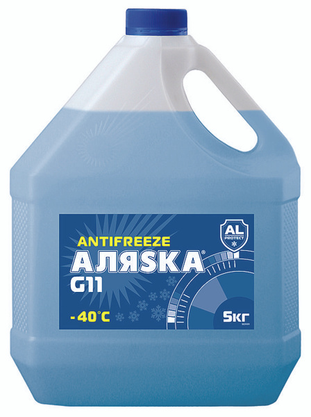 Антифриз Аляска -40 G11 Blue 5 кг синий купить по выгодной цене в ...