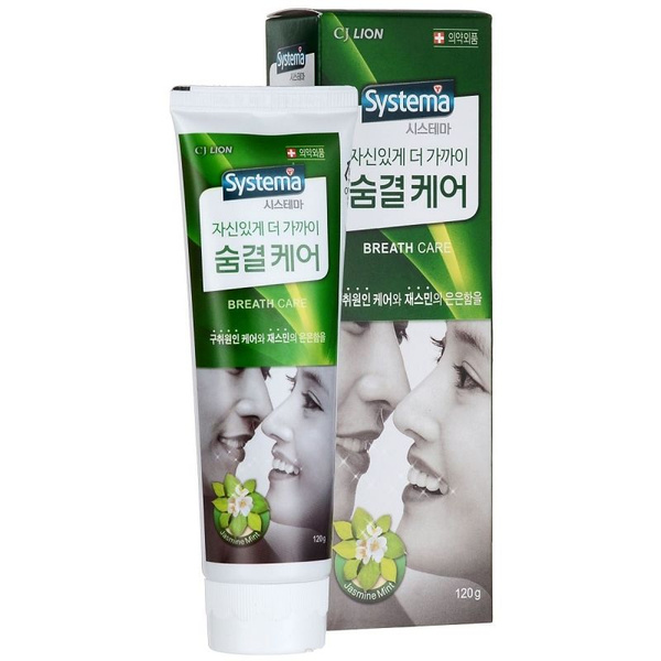 Зубная паста LION Dentor Systema уход за дыханием, 120 г - купить с ...