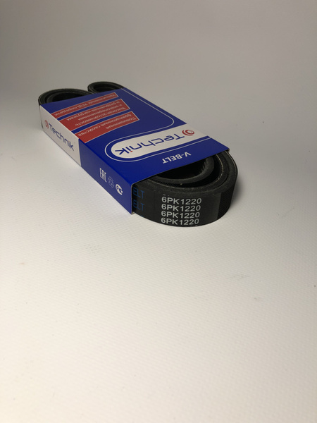 Ремень поликлиновый 6PK1220 для автомобилей УАЗ-Патриот, Пикап, Хантер ...