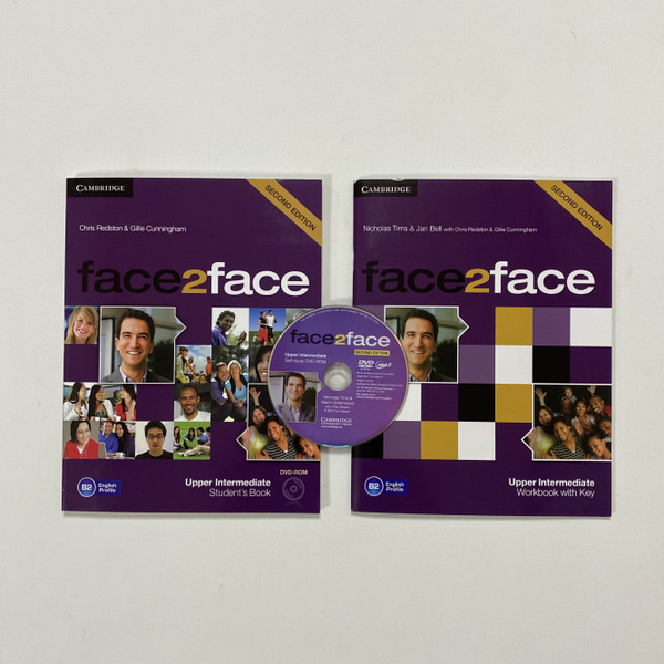 Face2Face Upper-intermediate, Student's Book, Workbook + CD ( учебник, раб.тетрадь и диск ...
