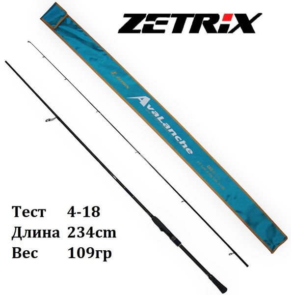 Спиннинг ZETRIX Avalanche ZAS, от 4 гр купить c доставкой на OZON по низкой цене (1018483136)