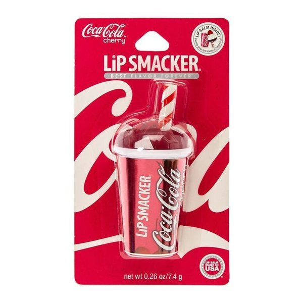 Lip Smacker Бальзам для губ с ароматом Coca Cola прозрачный 7 4 г
