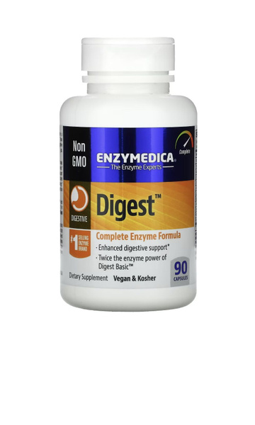 Пищеварительные Ферменты Полный Комплекс ENZYMEDICA Digest Complete ...
