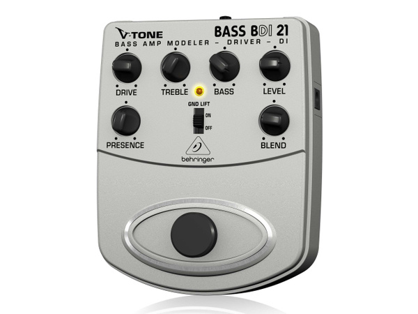 Behringer BDI21 Педаль моделирования басовых усилителей, предусилитель ...