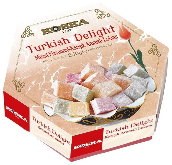 Koska Рахат-Лукум со Вкусом Розы 250г - купить с доставкой по выгодным ...