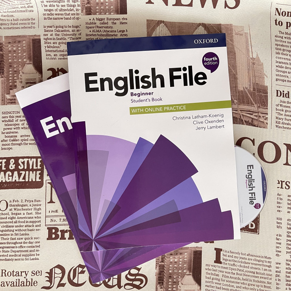 English File Beginner (4th edition). Student's Book+Workbook+CD ...