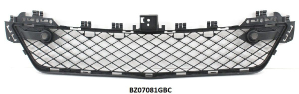 Решетка переднего бампера центральная для Мерседес W204 2011-2015 ...