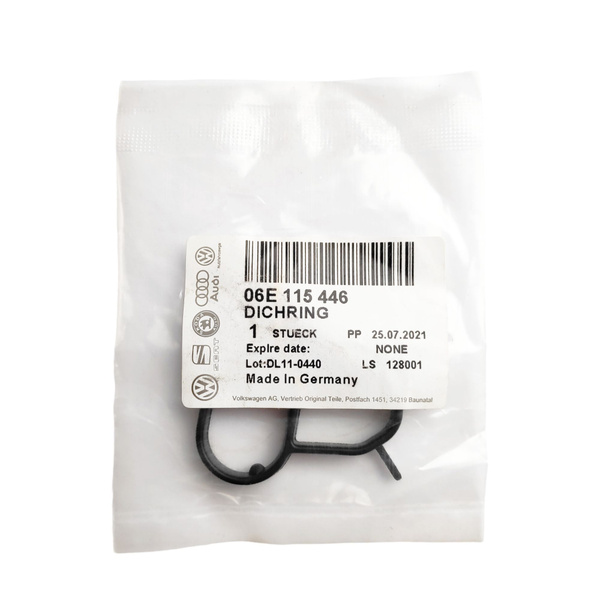 Прокладка корпуса масляного фильтра VAG 06E115446 для Audi A4, A5, A6 ...