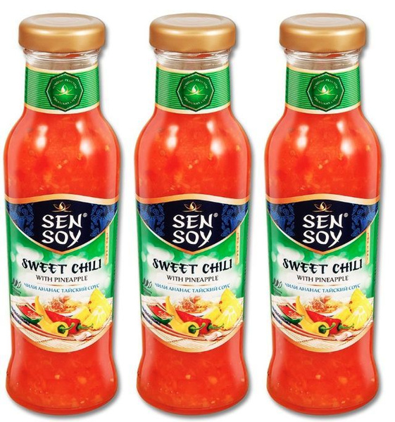 Sen Soy Premium Chili Sweet соус Сладкий Чили с Ананасом, неповторимый ...