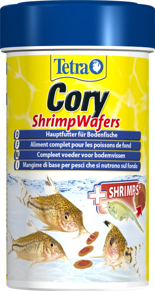 Корм для донных рыб Tetra Cory Shrimp Wafers 100мл - купить с доставкой ...