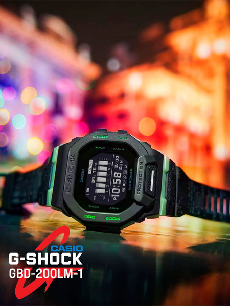 Casio Часы наручные Кварцевые Gbd 200 купить на Ozon по низкой цене 1445112046