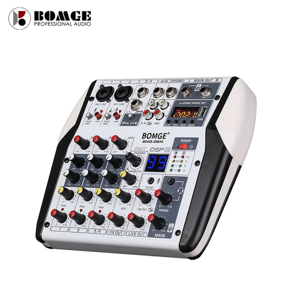 Студийная звуковая карта BOMGE BMG-06M купить по выгодной цене в интернет-магазине OZON (1414929791)