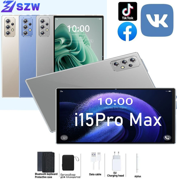 Купить планшет SZW i15Pro Max-828 10.1", 16 GB по низкой цене: отзывы, фото, характеристики в ...
