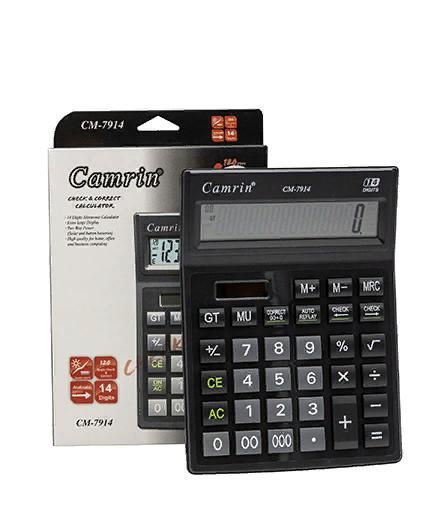 Калькулятор настольный 14 -разрядный CAMRIN CM-7914 ( 2 питания) 150* ...