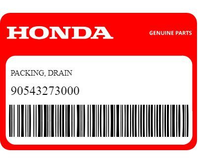 УПЛОТНЕНИЕ, СЛИВНОЙ КРАН ПЕРЕДНЕЙ ВИЛКИ (Оригинал) - арт. 90543273000 ...